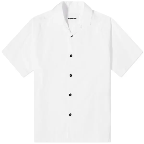 Jil Sander Pocket Vacation Shirt In Optic White - 55% Off